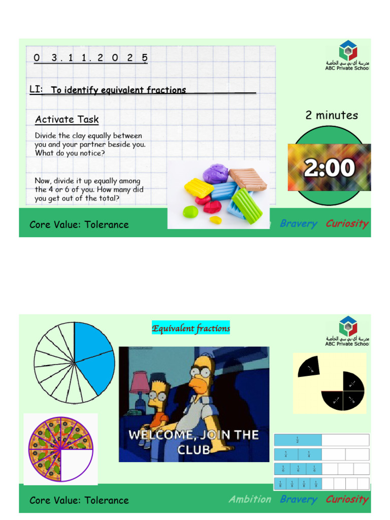 Understanding Equivalent Fractions | PDF | Mathematics | Division ...