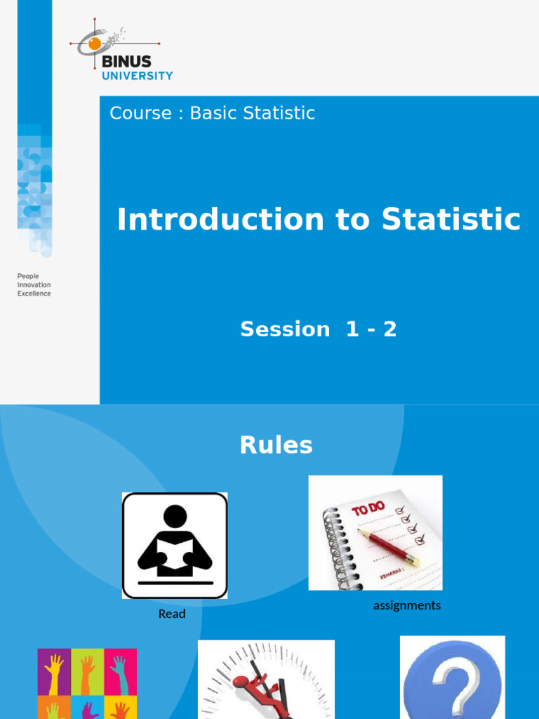 Introduction To Statistics | PDF | Level Of Measurement | Statistics