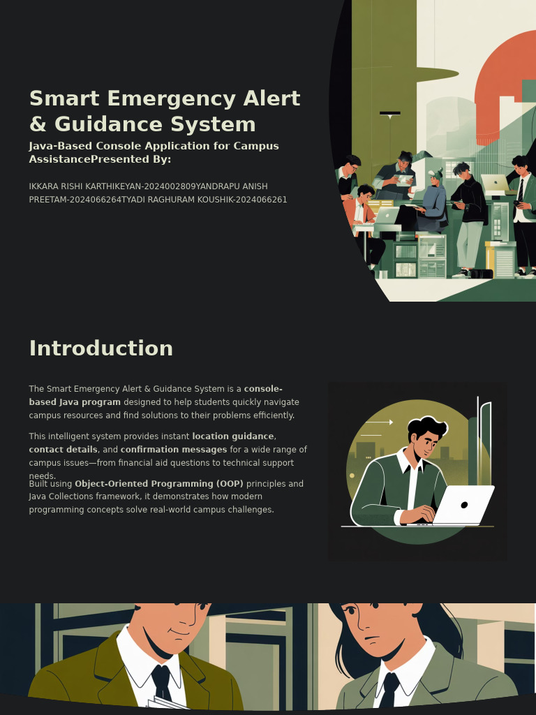 Smart Emergency Alert and Guidance System | PDF | Object Oriented ...