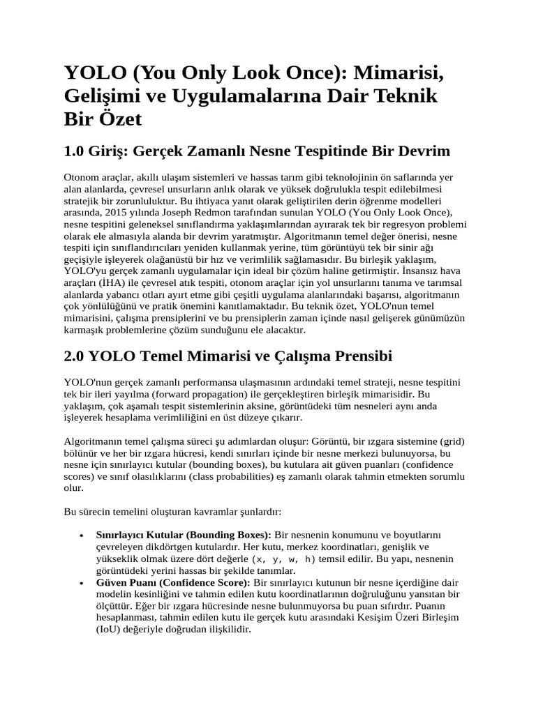 YOLO | PDF