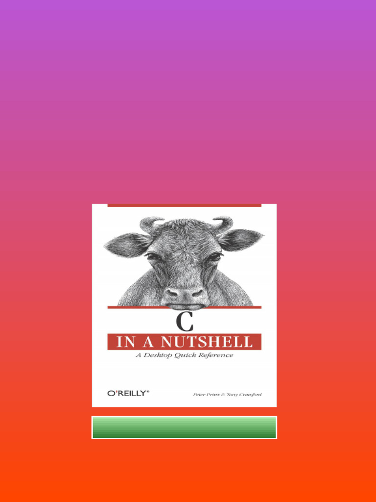 C In A Nutshell Peter Prinz Tony Crawford pdf version | PDF