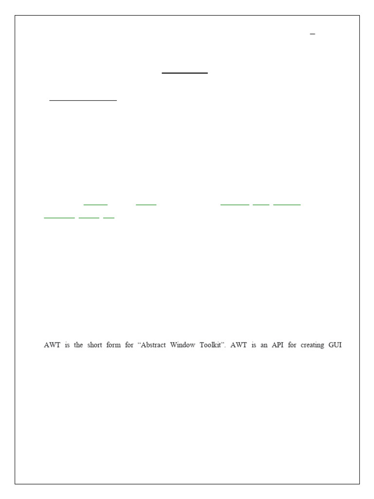 Java Module4 | PDF | Class (Computer Programming) | Software