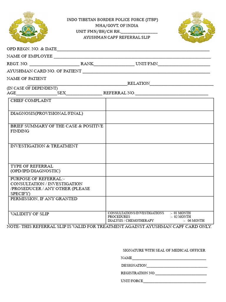 Ayushman Refer | PDF