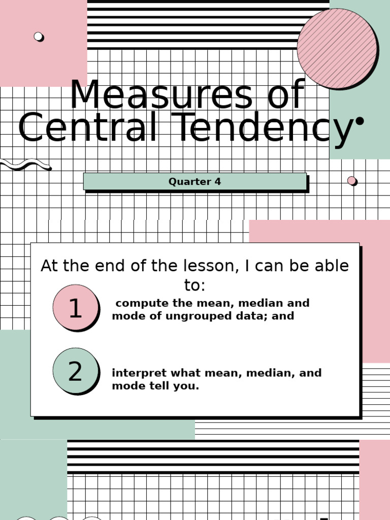 Week 1 PPT Central Tendency Ungrouped | PDF | Arithmetic Mean | Planets