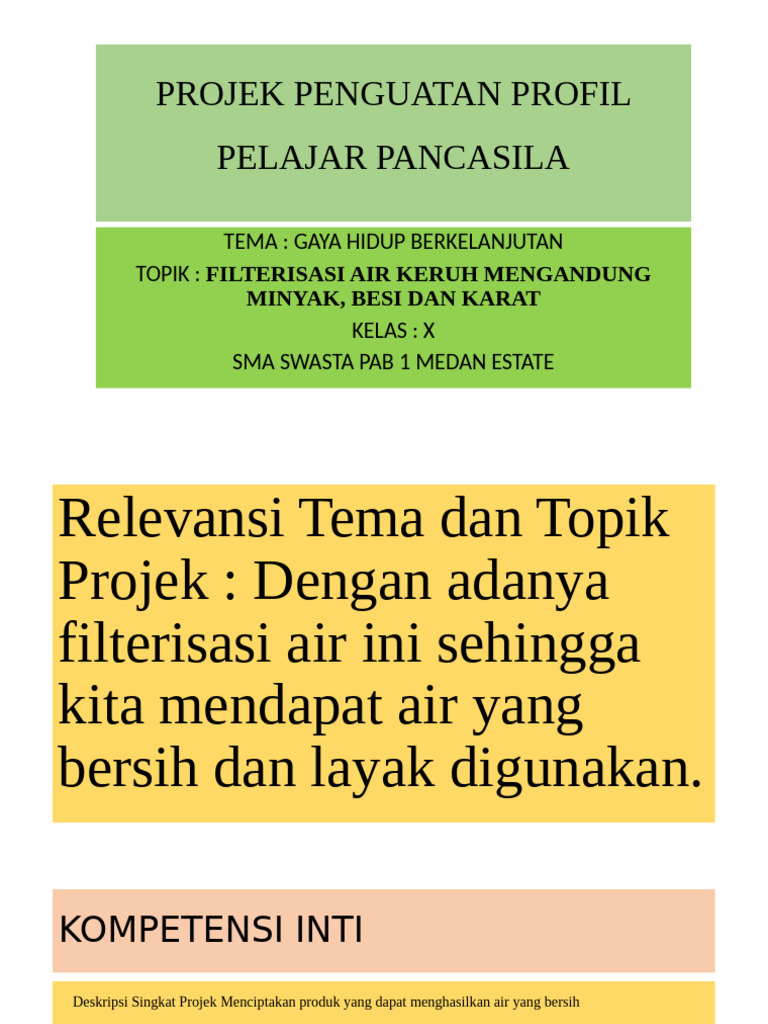 Ppt p5 Gaya Hidup Berkelanjutan | PDF