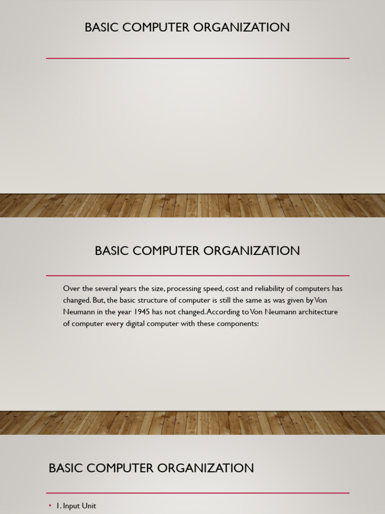 Basic Computer Organization - UP | PDF | Cpu Cache | Byte