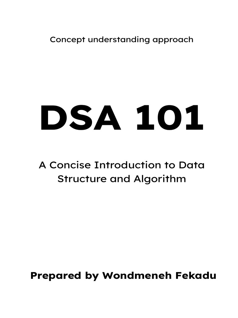 Dsa 101 | PDF