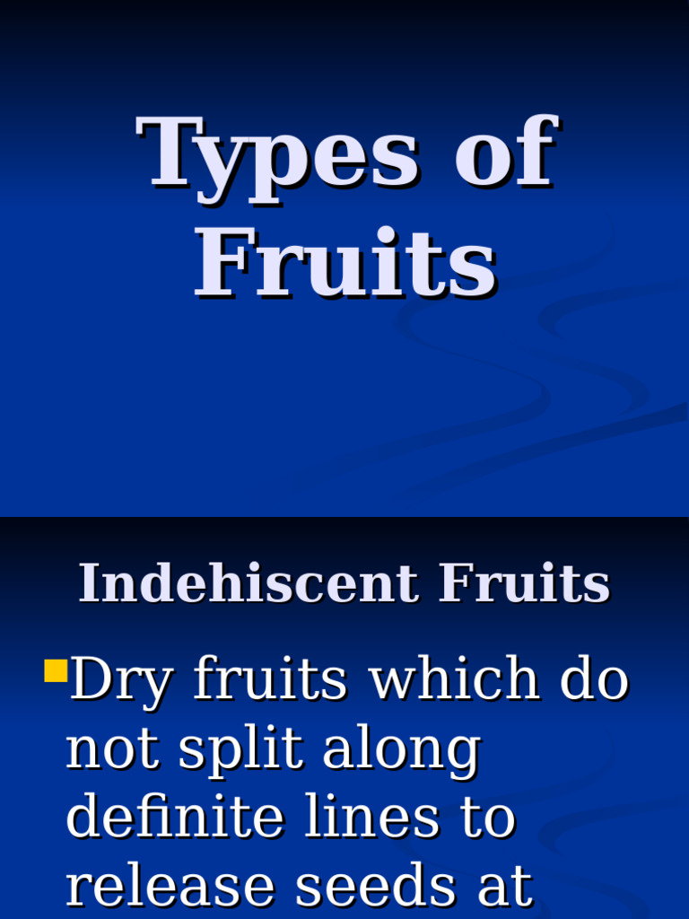 Types of Fruits | PDF