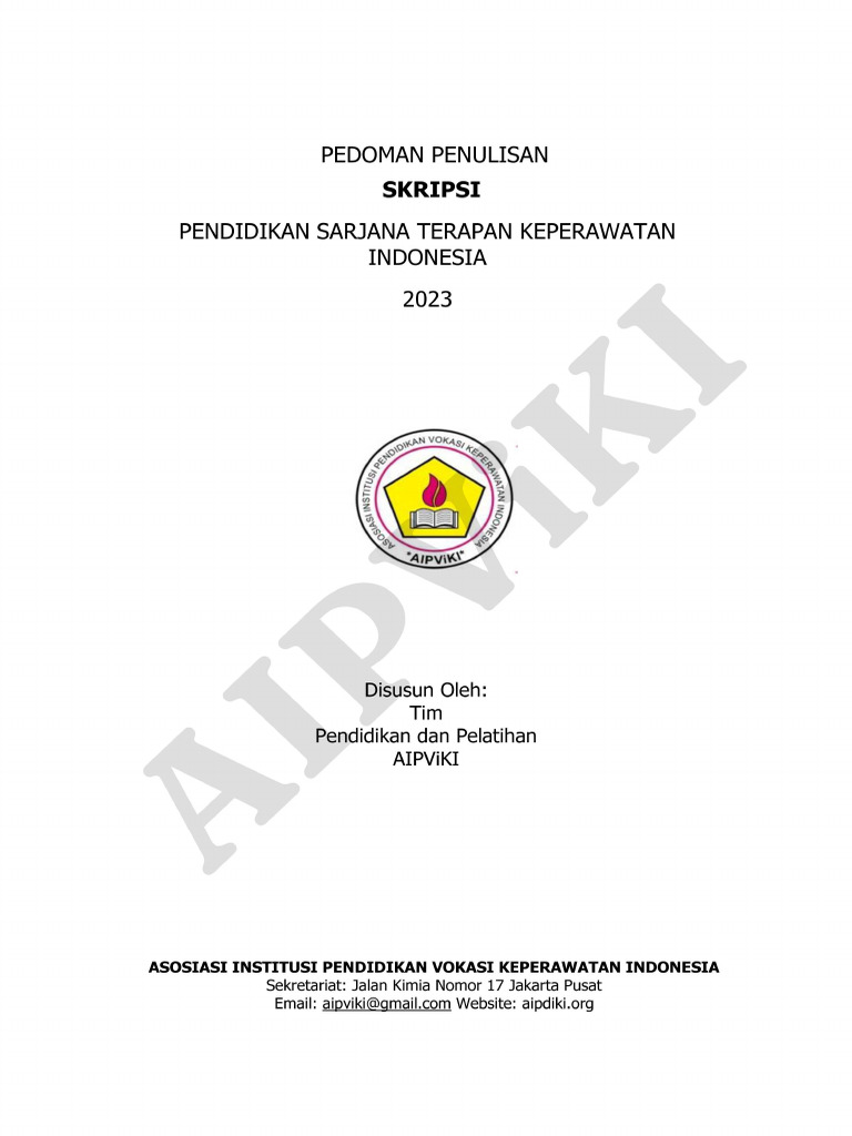 Pedoman Skripsi PS-STR Final New_7 April 2023 | PDF