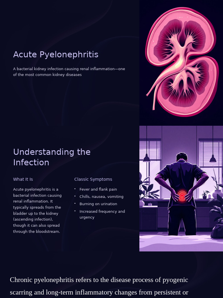 Acute Pyelonephritis | PDF | Urinary Tract Infection | Microbiology
