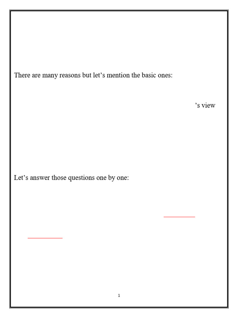 Paragraph Writing S1 Prof Loumim | PDF | Verb | Phrase