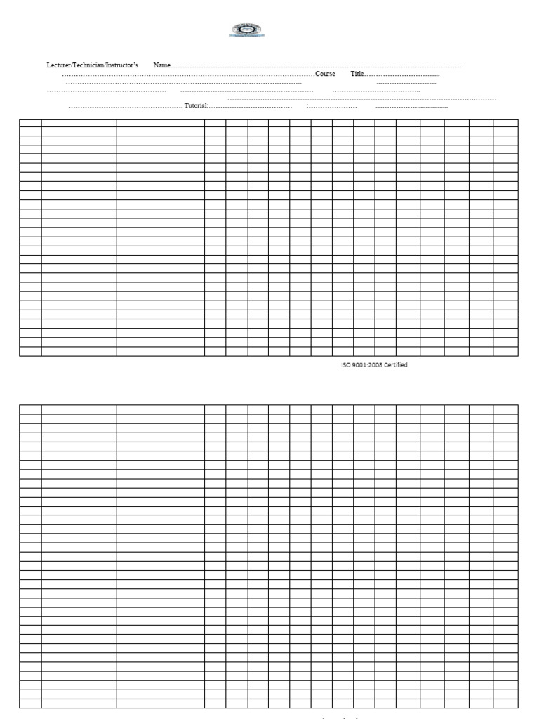 Mmust Attendance | PDF
