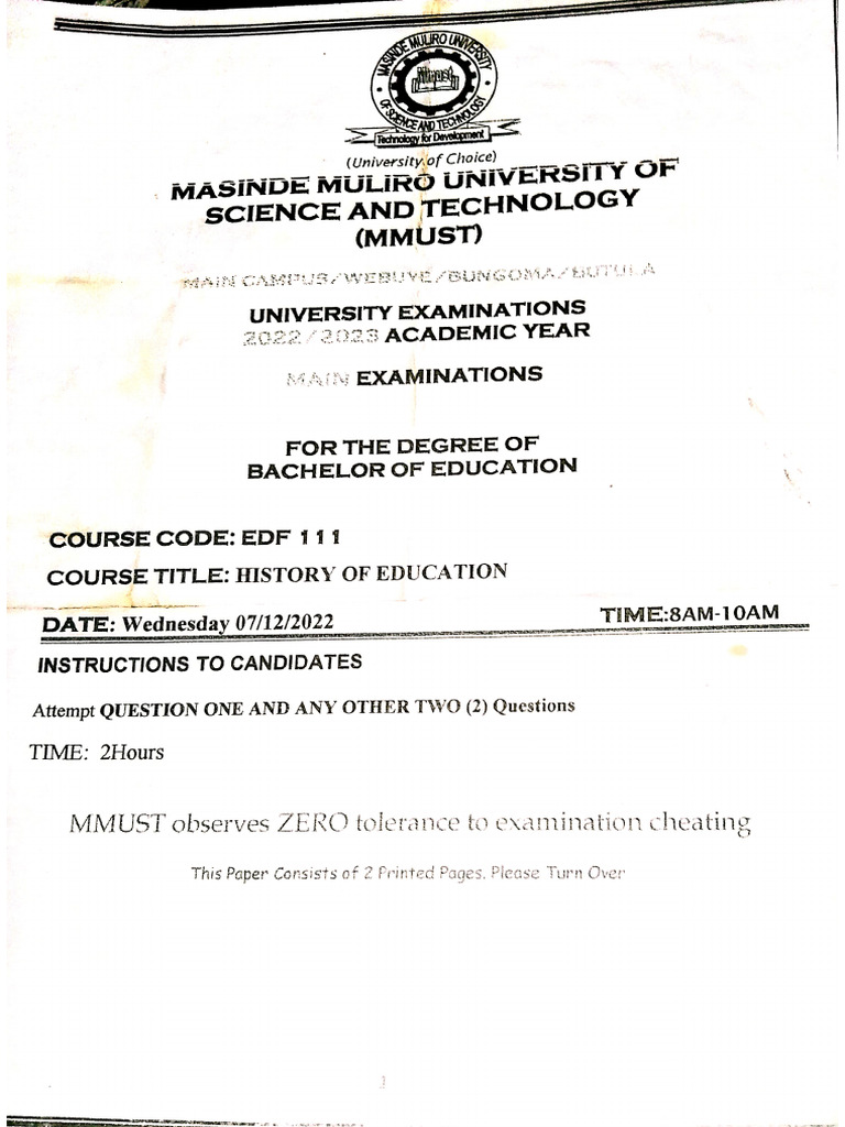Year One Papers Collection | PDF