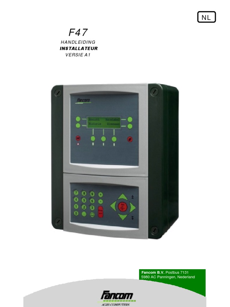 F47 A1 Installer NL | PDF