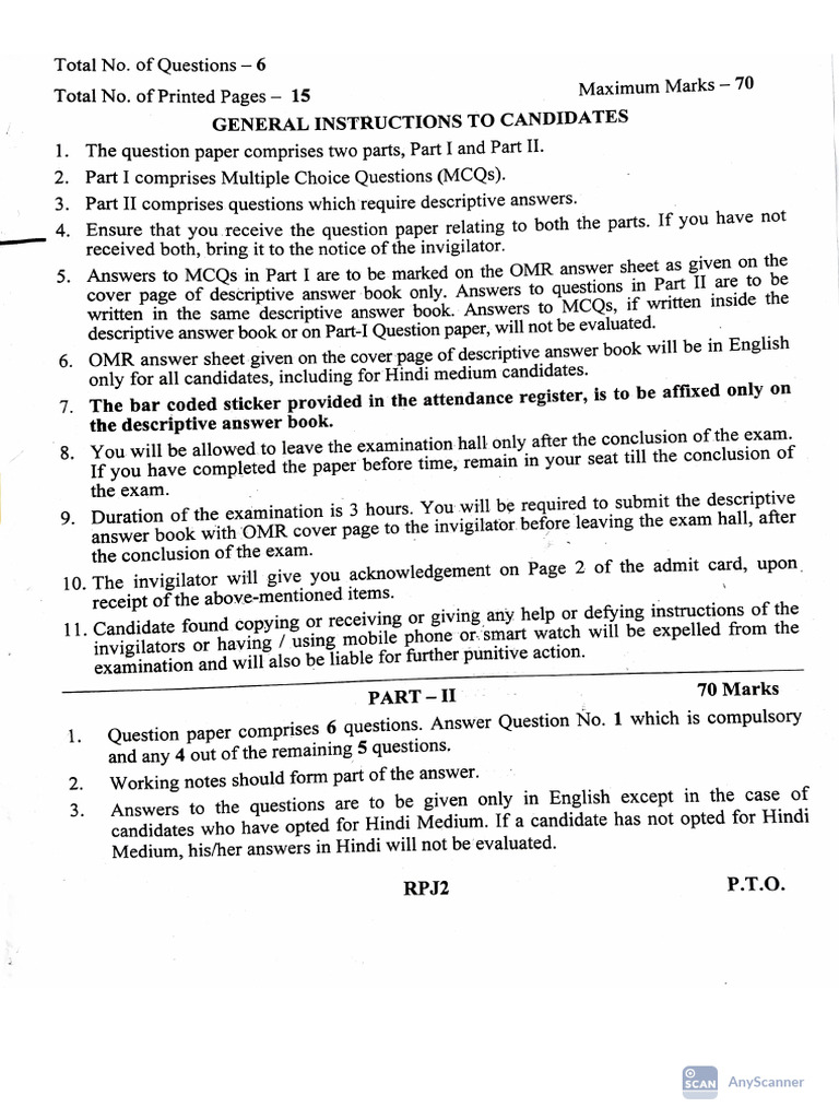 Advance Accounts Que Paper Sep 24 | PDF