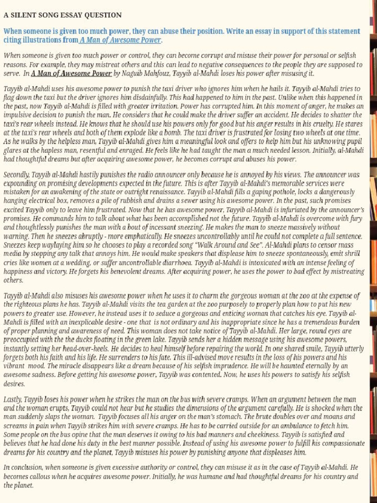 Silent Song PDF | PDF