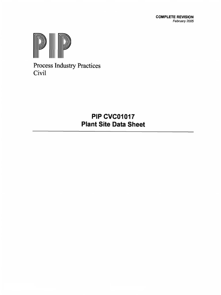 Plant Site Data Sheet Guidelines | PDF | Rain