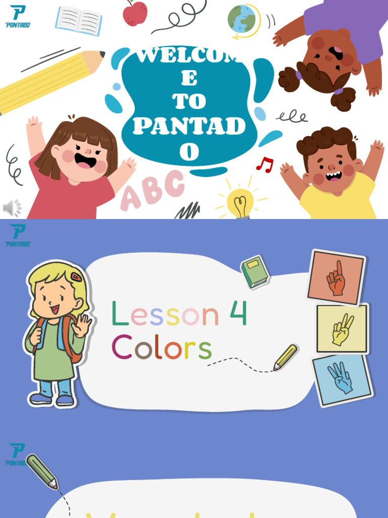 Lesson 4 - Topics - Colors | PDF