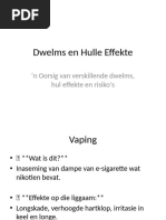 Inligting Oor Dwelms en Dwelmmisbruik | PDF