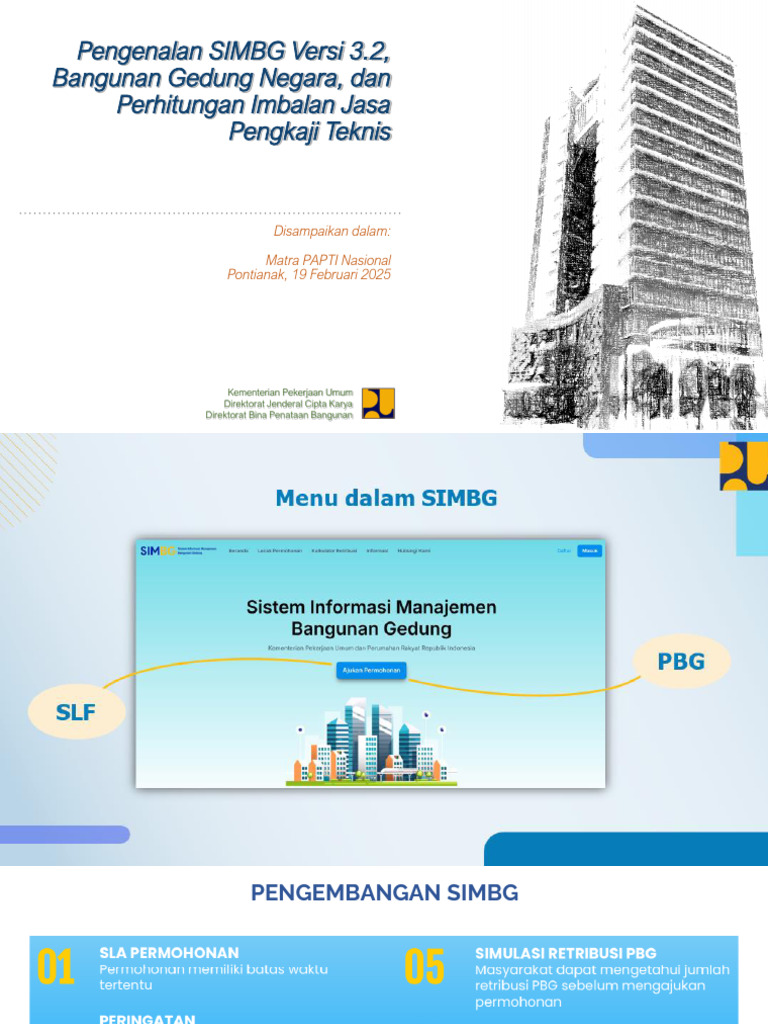 Pengenalan SIMBG 3.2 dan Imbalan Jasa | PDF