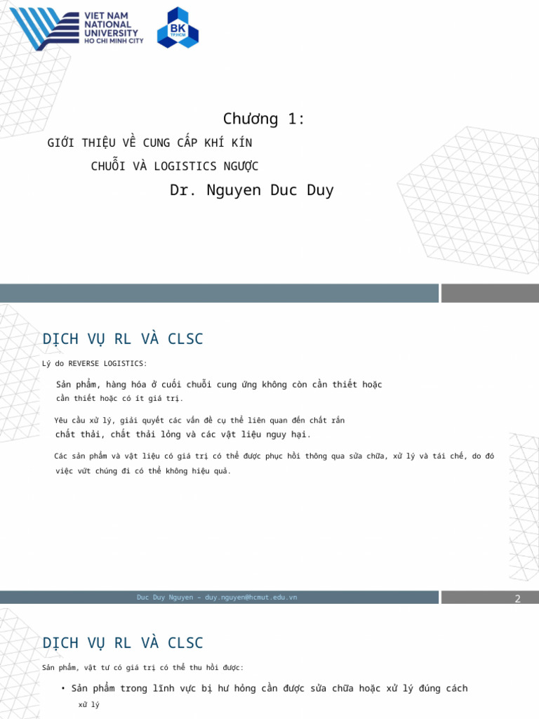 Chap1 - Part2 - Introduction To Closed Loop Supply Chains | PDF