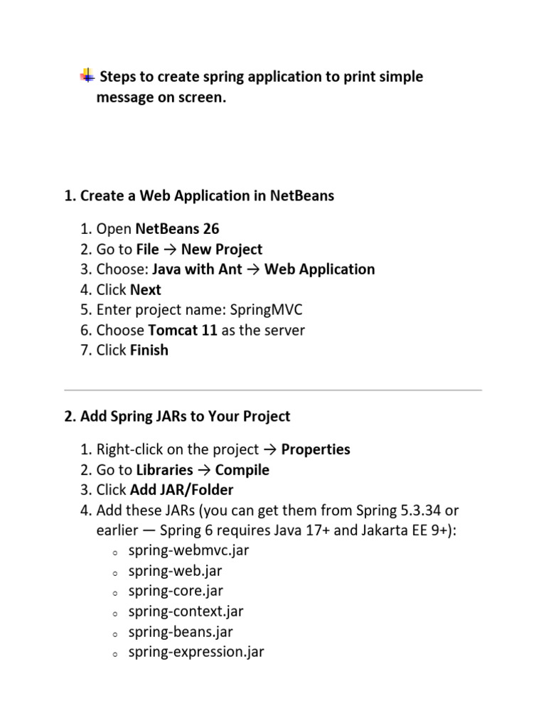 J2EE Unit - 5 Spring Program | PDF | Spring Framework | Java (Programming Language)