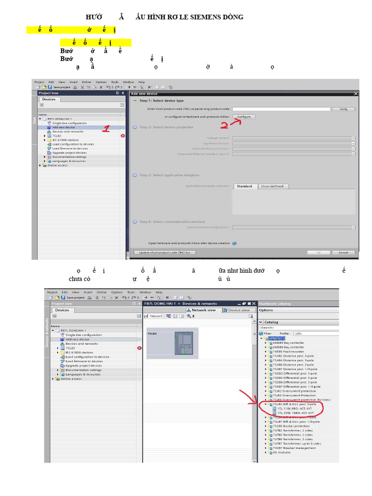 Huong Dan Cau Hinh SIEMENS DISGI 5 7SL82docx | PDF