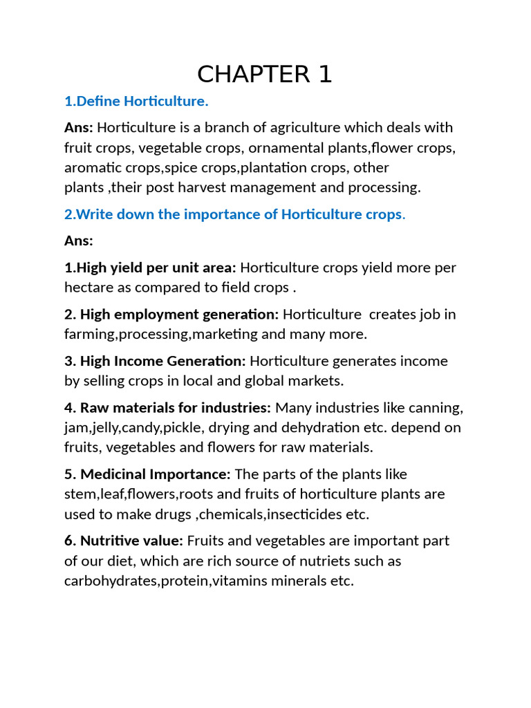 Chapter 1 Class Xii | PDF | Soil | Soil Fertility