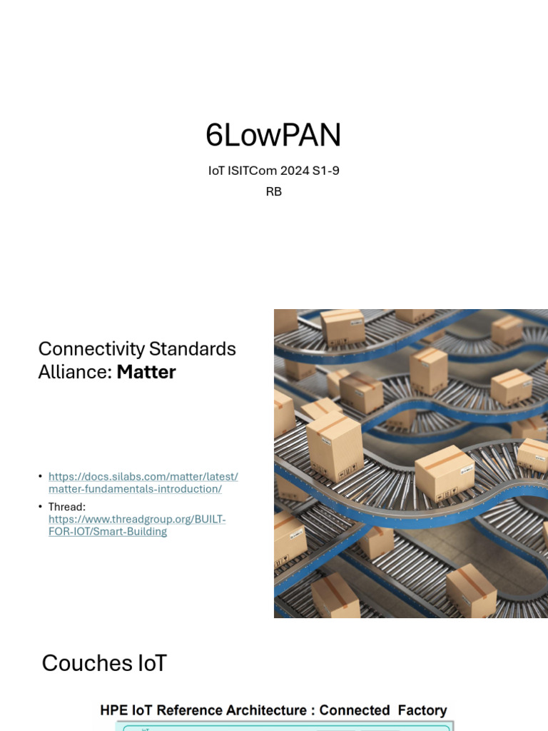 6lowPAN-S9-2025 | PDF