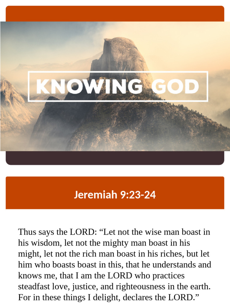 Understanding God's Incommunicable Attributes | PDF | God | Systematic ...