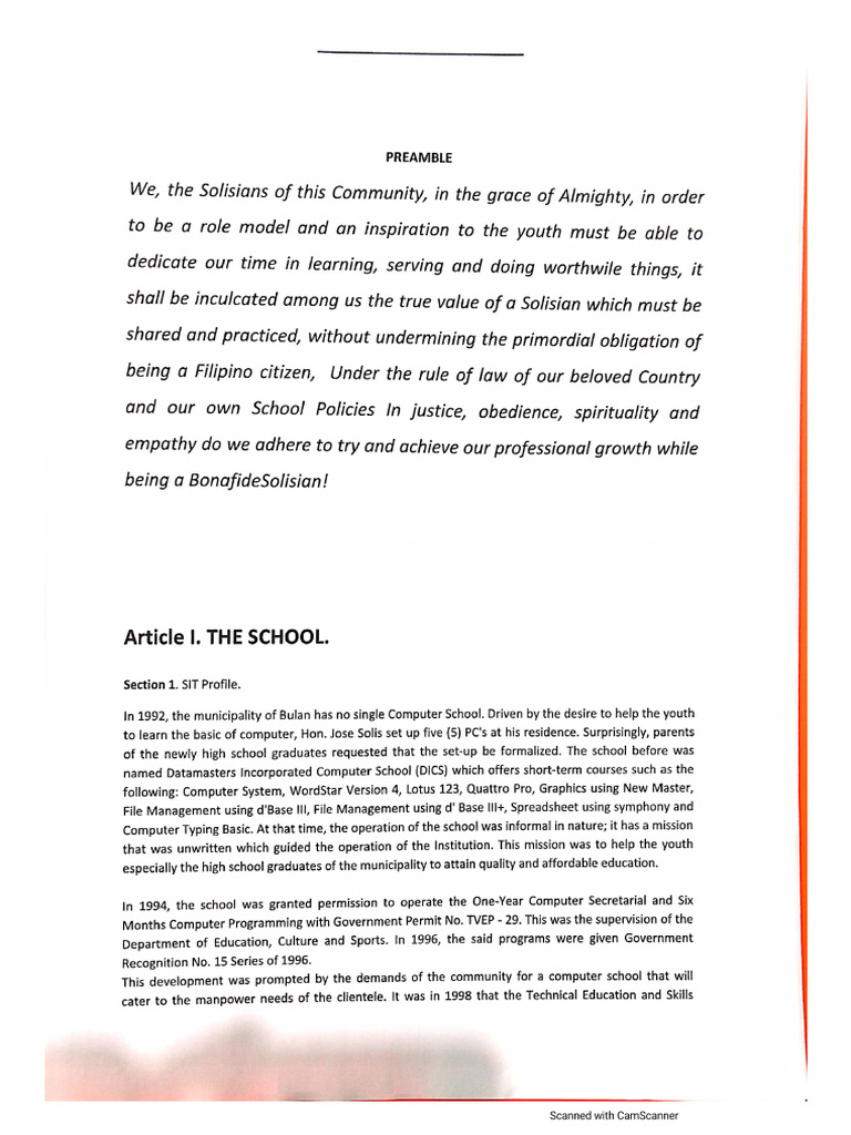 Student Handbook | PDF