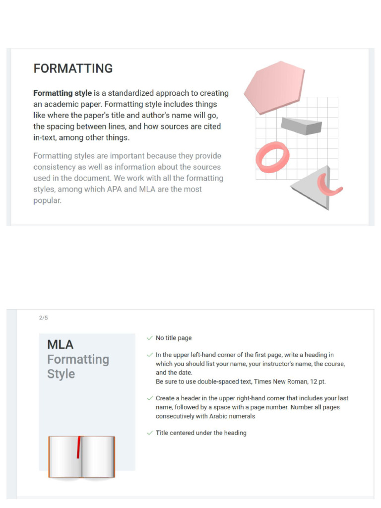 4 - Formatting in Writing | PDF