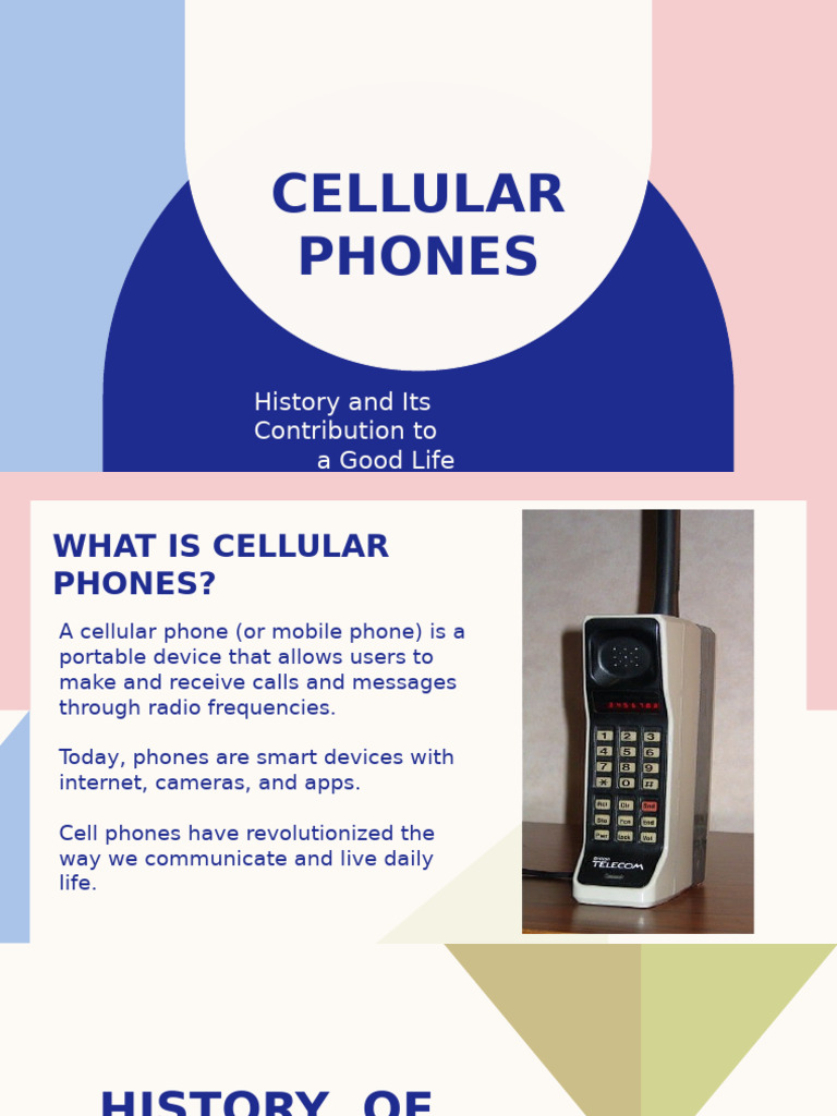 Evolution of Cellular Phones and Impact | PDF