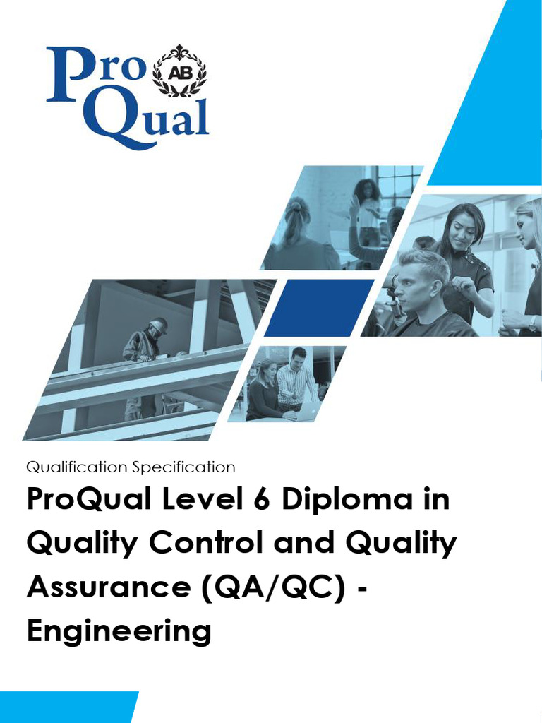 ProQual Level 6 QA/QC Engineering Diploma | PDF | Quality Assurance ...
