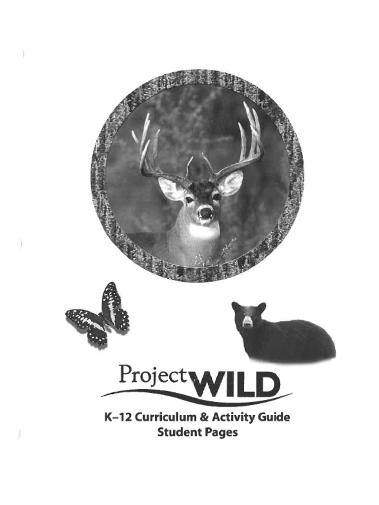Project WILD K 12 Curriculum | PDF