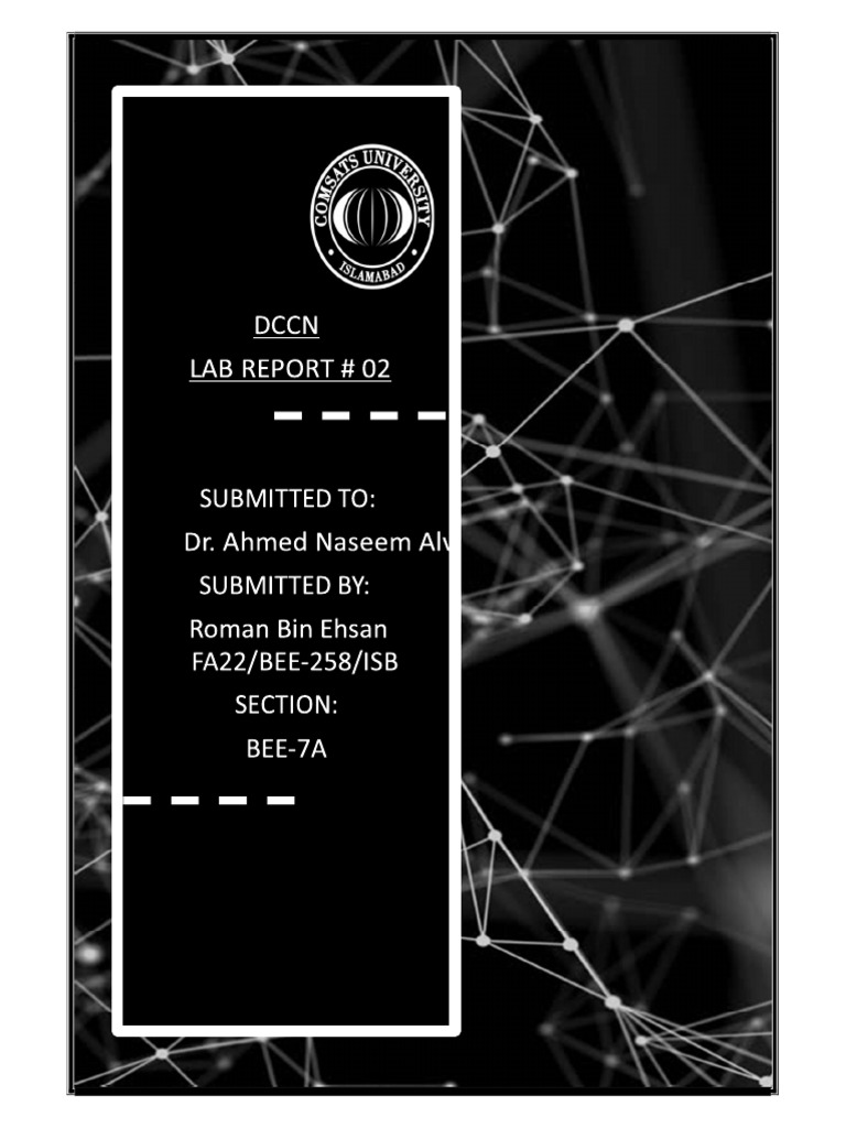 LAB 02 DCCN roman | PDF | Network Architecture | Arithmetic