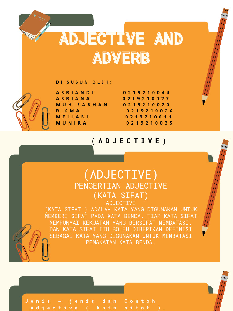 ADJECTIVE AND ADVERB (192 × 108 piksel) (1) | PDF