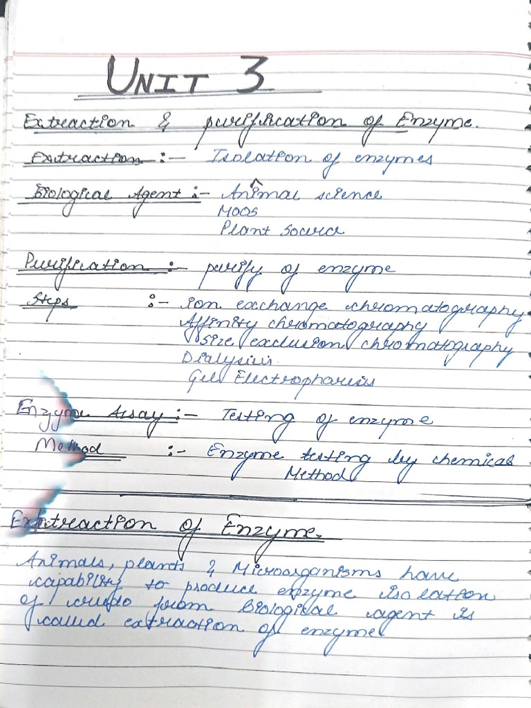 Unit 3 Enzyme Engineering | PDF