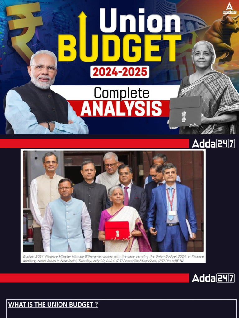 Union Budget 2024-25 | PDF