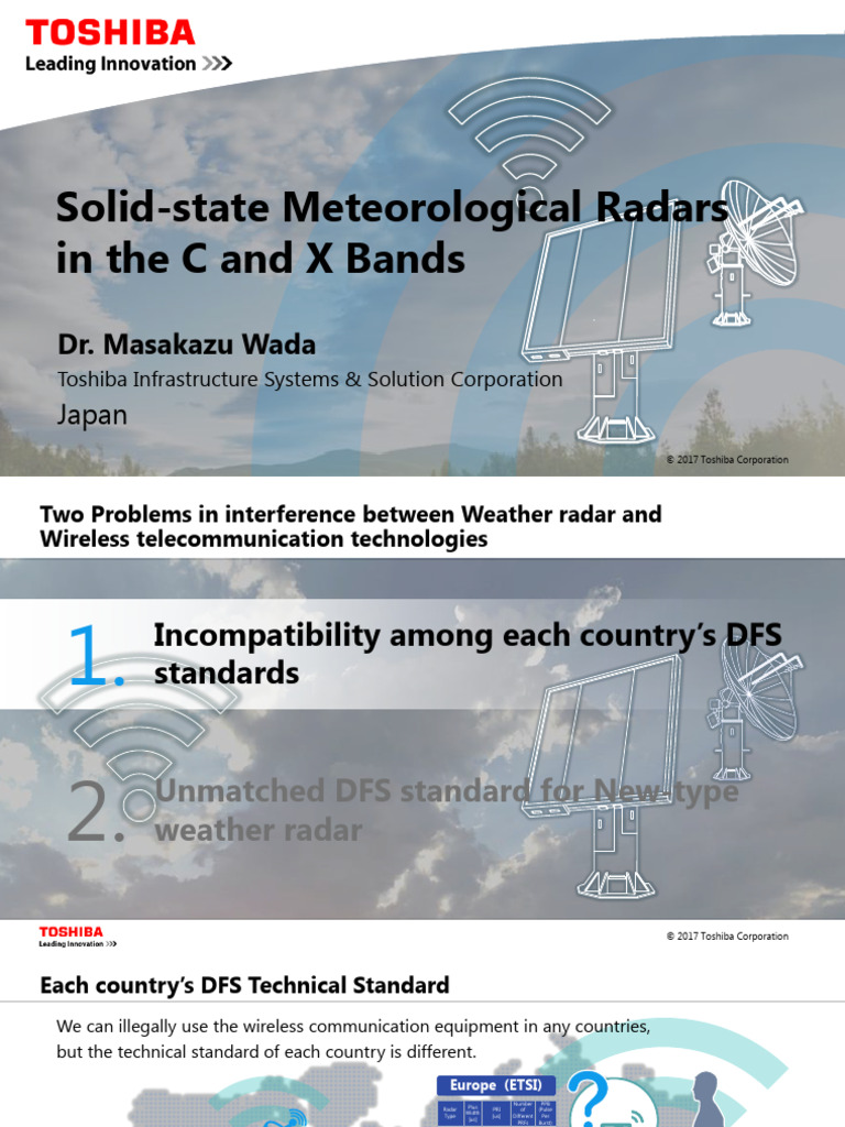 Solid-State Weather Radars Overview | PDF | Radar | Channel Access Method