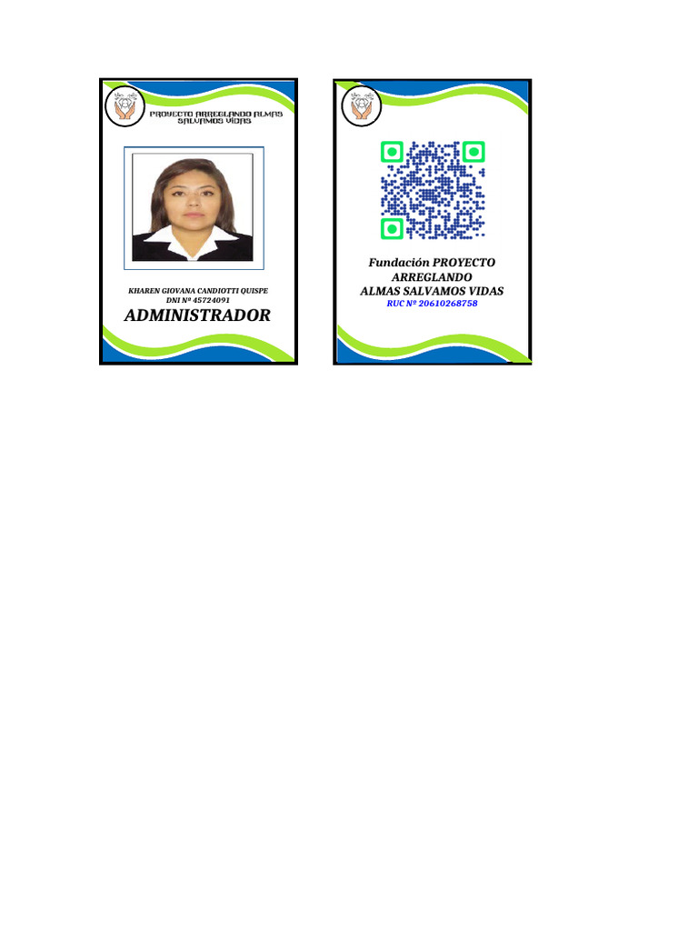 Credencial Modelo | PDF