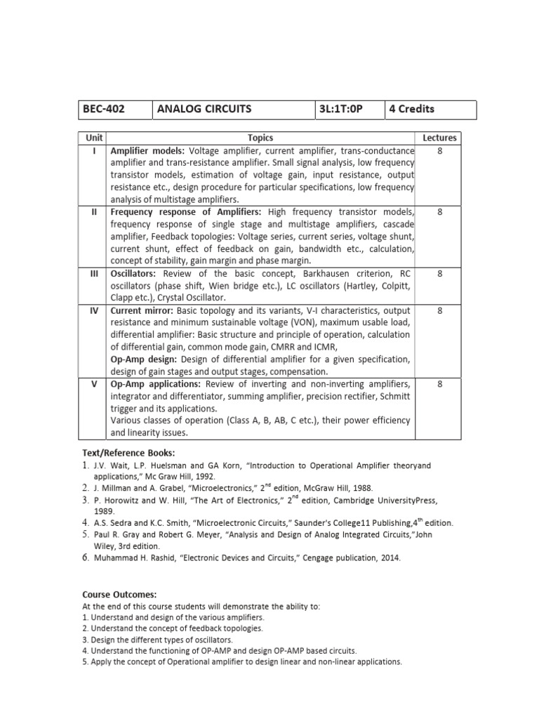 B.Tech - 2nd - AC TH | PDF
