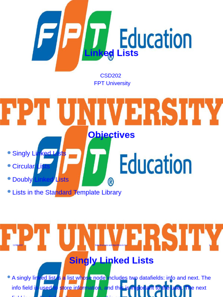 Chapter2_Linked Lists (1) | PDF | C++ | Algorithms And Data Structures