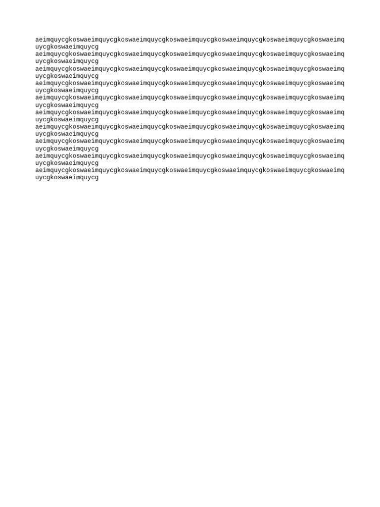 Gibberish 4 | PDF