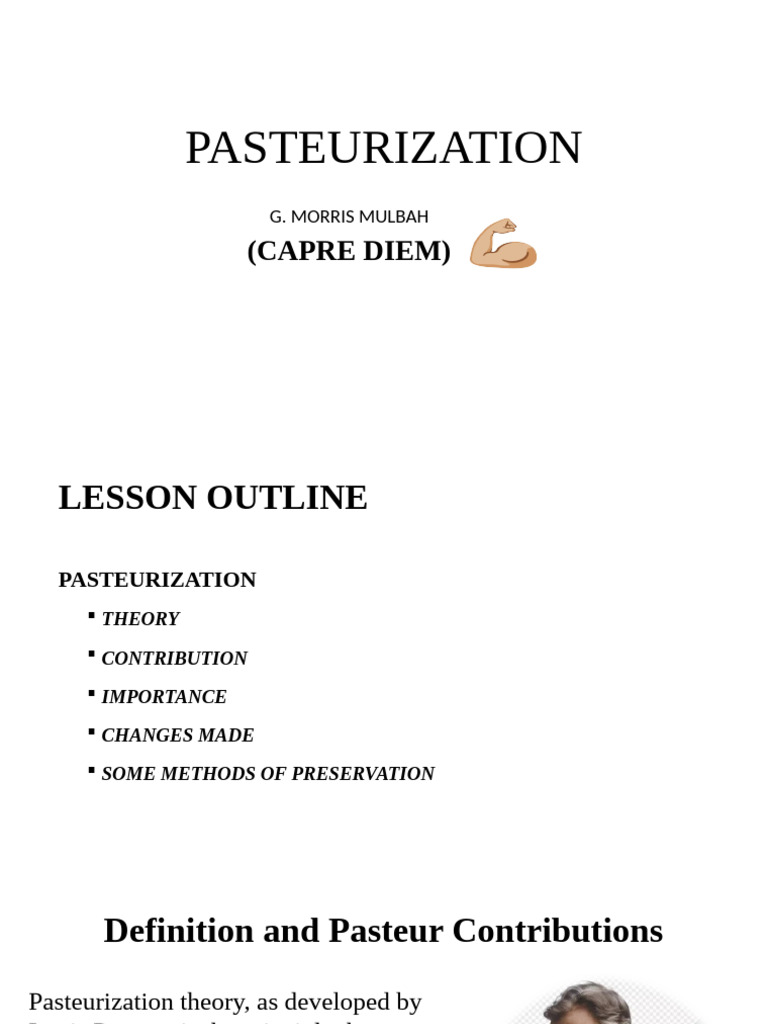PASTEURIZATION | PDF