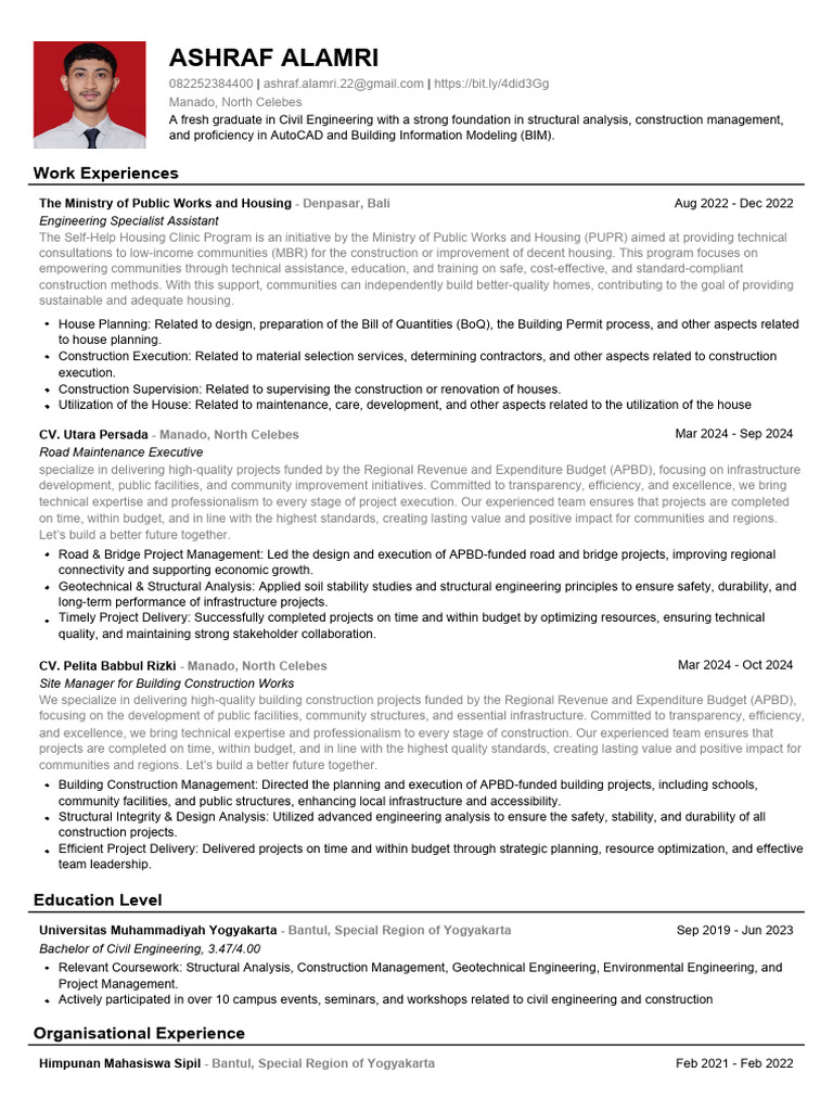Ashraf Alamri - Resume PDF | PDF | Building Information Modeling ...