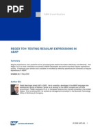 AlteryxDesignerDesktop RegexCheatSheet v2 EN | PDF | Regular Expression | Punctuation