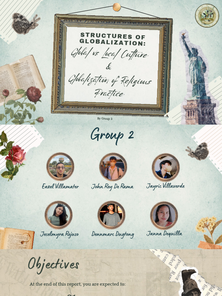 Structures of Globalization Global vs. Local Culture & Globalization of ...