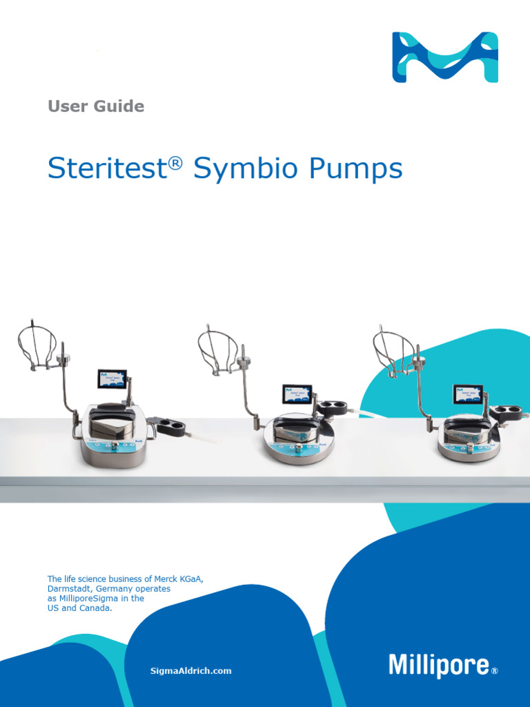 Symbio User Guide Pf16598en Mk | PDF | Pump | Power Supply