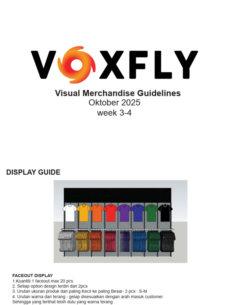 Panduan Visual Merchandise 2025 | PDF
